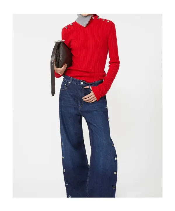Sportmax Button-down Slim-fit Sweater