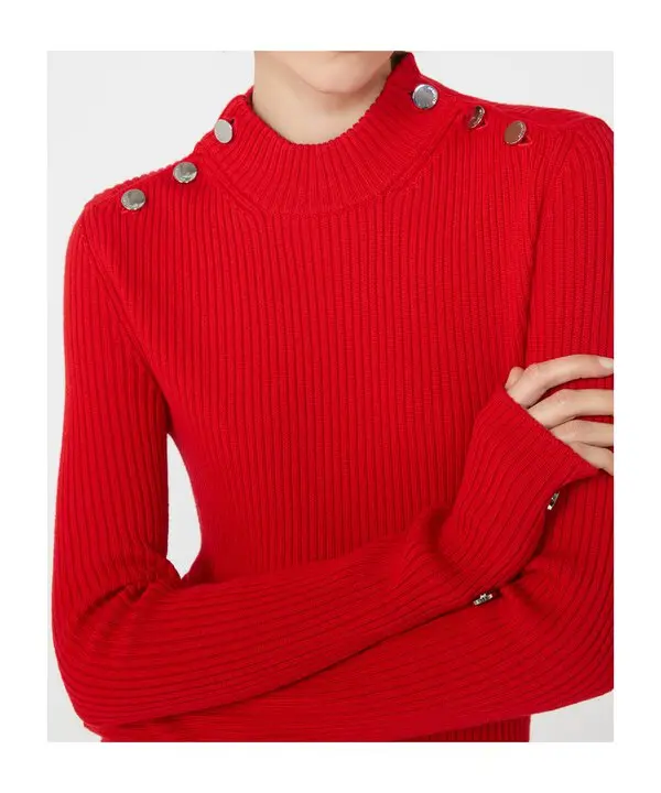 Sportmax Button-down Slim-fit Sweater