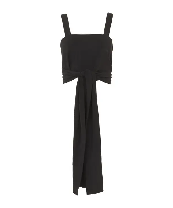 Chloé Crepe De Chine Cropped Top