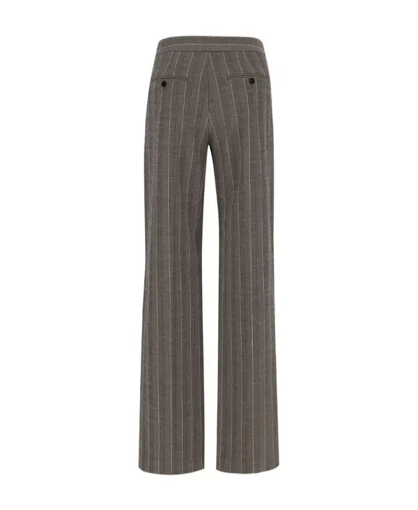 Isabel Marant Étoile Striped Tailored Trousers