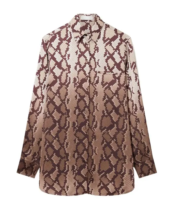 Stella McCartney Printed Oversized Shirt