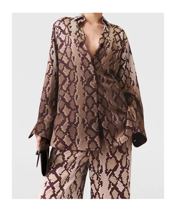 Stella McCartney Printed Oversized Shirt