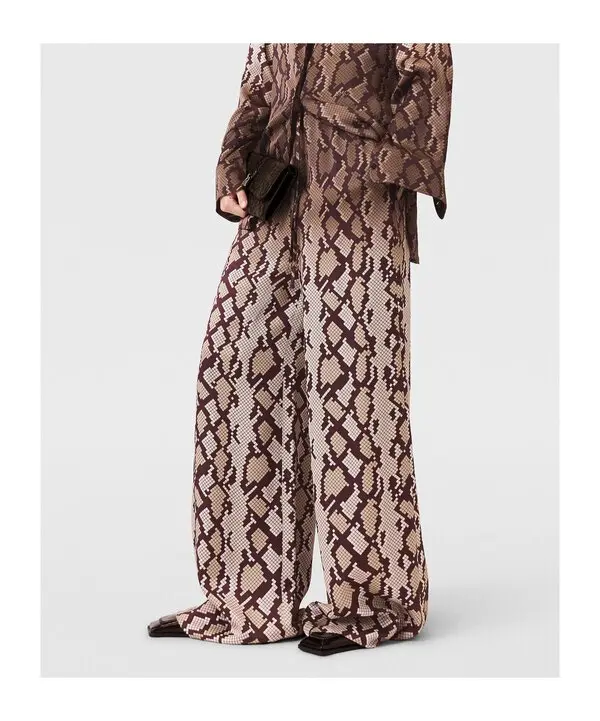Stella McCartney Printed Oversized Drawtstring Trousers
