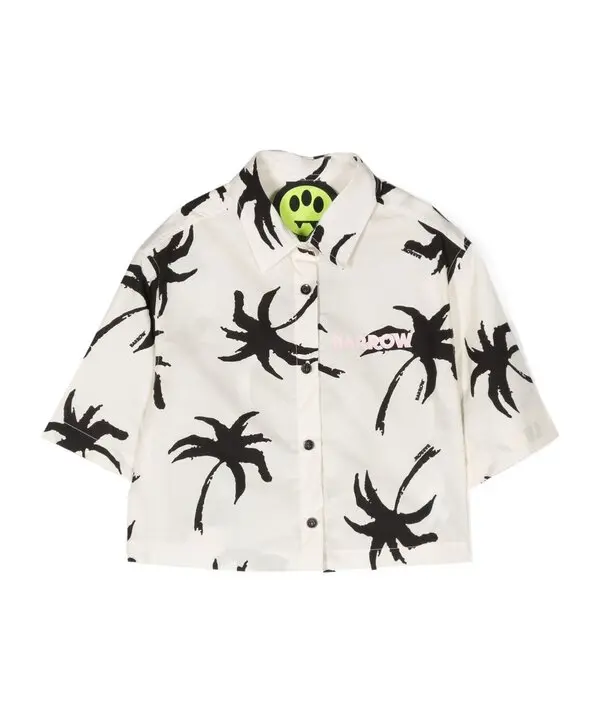 BARROW Chest Logo-print Shirt