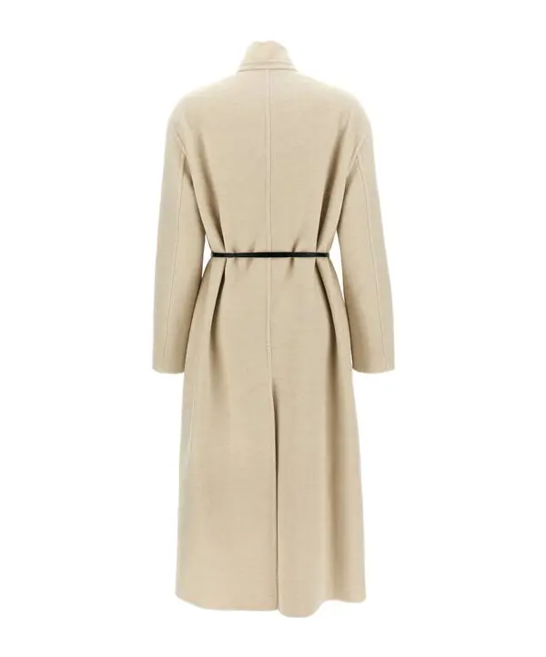 Fabiana Filippi Single-breasted Belted Coat