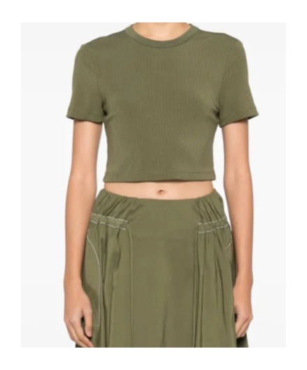 Simkhai Cinta Ribbed Cropped Top