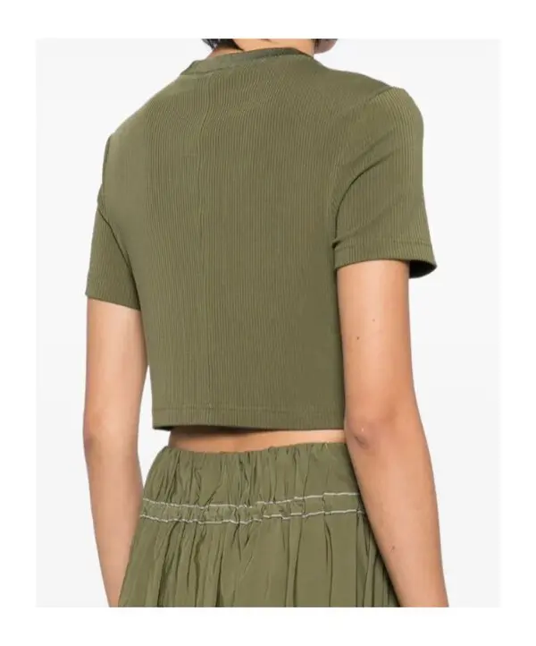 Simkhai Cinta Ribbed Cropped Top