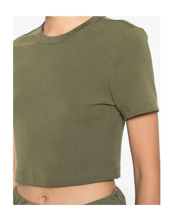 Simkhai Cinta Ribbed Cropped Top