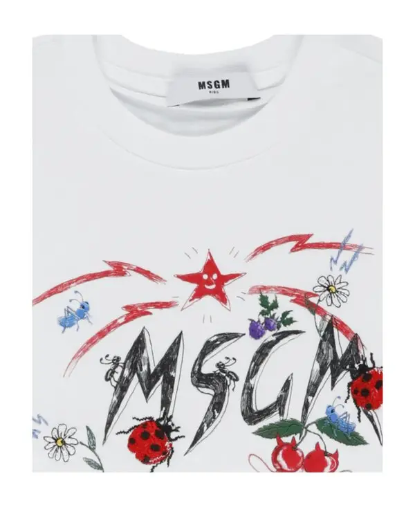 MSGM Round-necked T-shirt