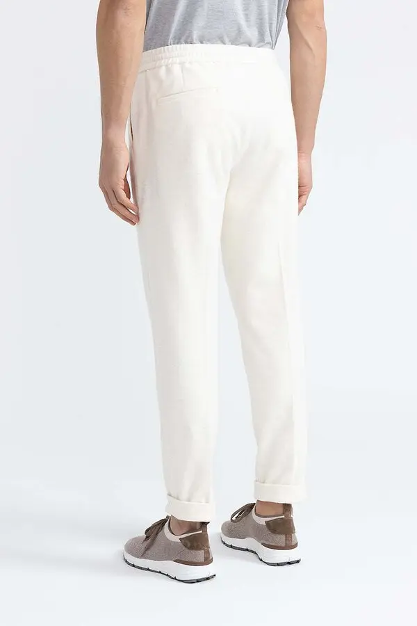 Peserico Mélange-effect Sweatpants