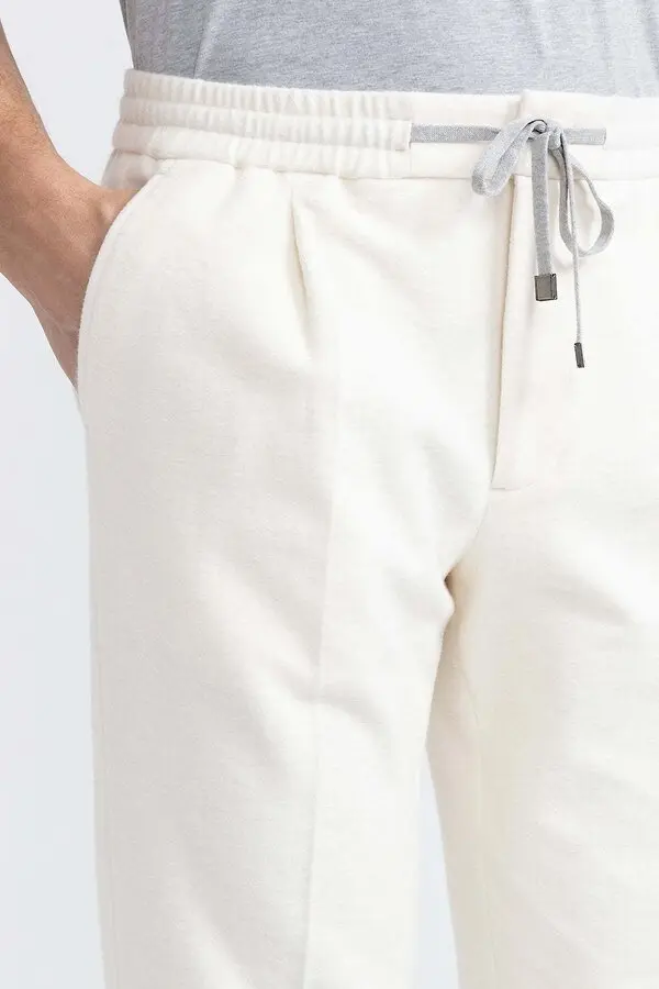 Peserico Mélange-effect Sweatpants