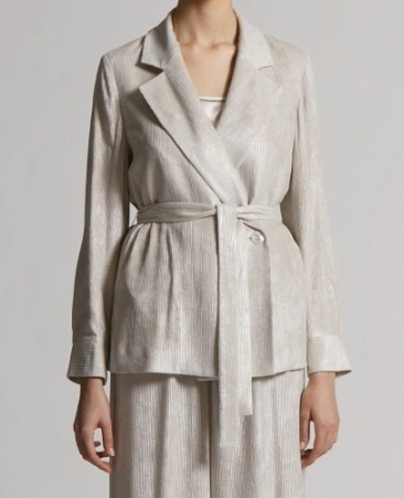 Peserico Belted Fitted Jacket