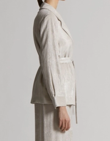 Peserico Belted Fitted Jacket