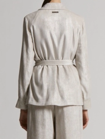 Peserico Belted Fitted Jacket