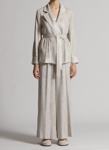 Peserico Belted Fitted Jacket