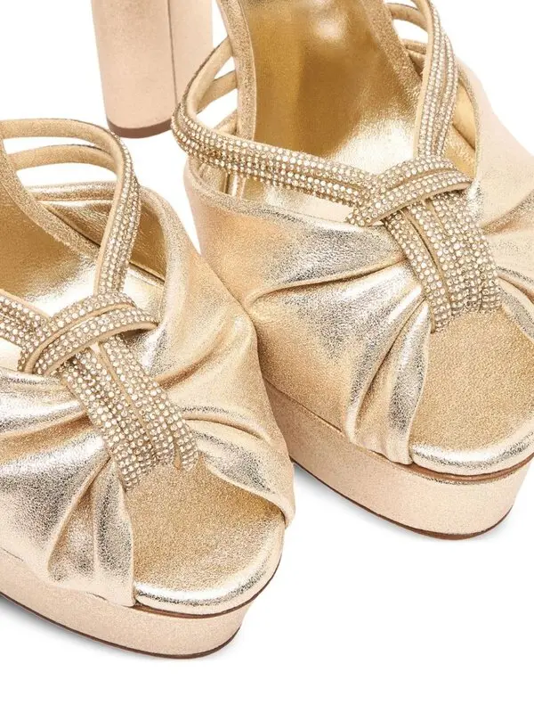 Casadei 140mm Taylor Flora Wonder Sandals