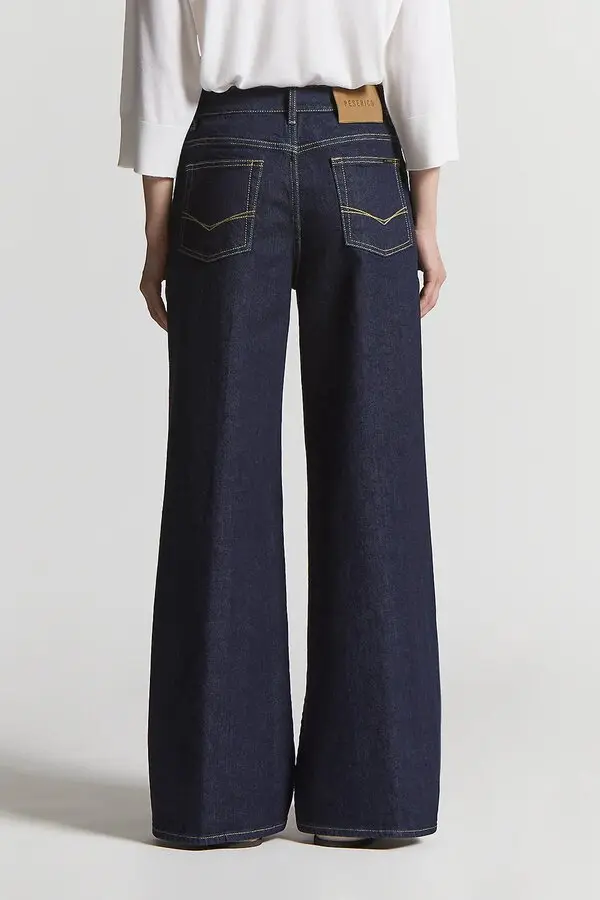 Peserico Logo-patch Five-pocket Denim Jeans