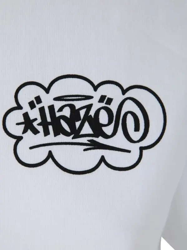 Sacai Logo Round Neck T-shirt