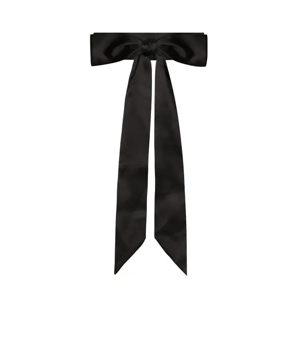 Dolce & Gabbana Dolce Gabbana Bow Satin Tie Belt