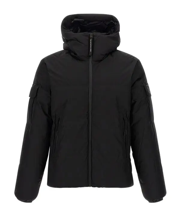 C.P. COMPANY Series Pertex Hooded Down Jacket - Black