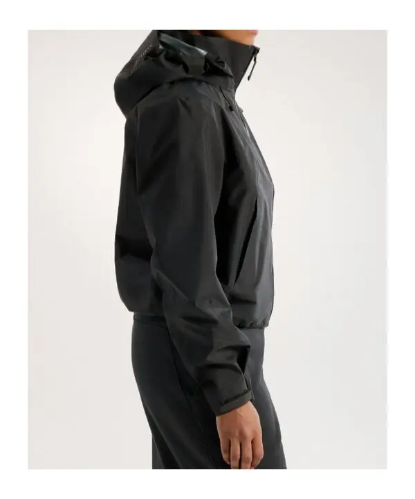 Arc'teryx Naya Cropped Gore-tex Shell Jacket - Black