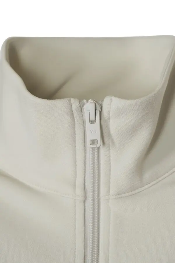 Y3 Relaxed-fit Zip-up Track Jacket With Asymmetrical Lines