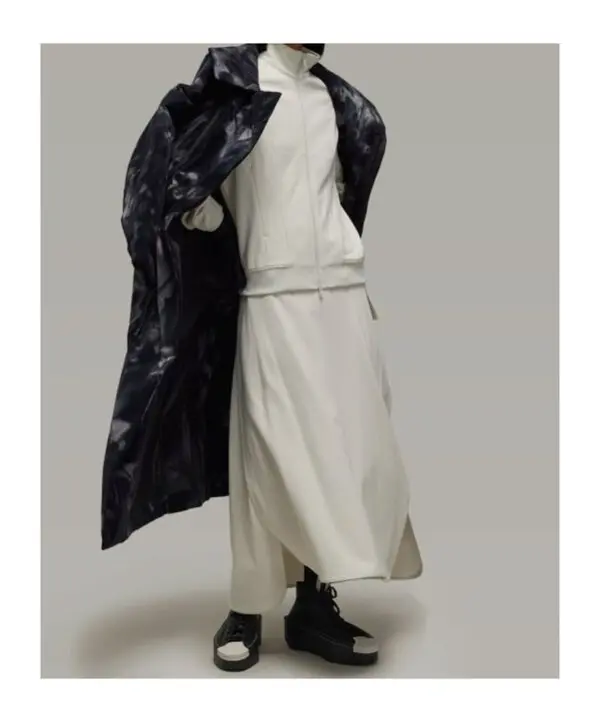 Y3 Relaxed-fit Zip-up Track Jacket With Asymmetrical Lines