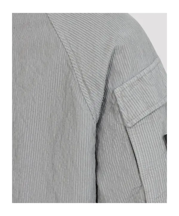 Stone Island Logo Patch Hooded Jacket