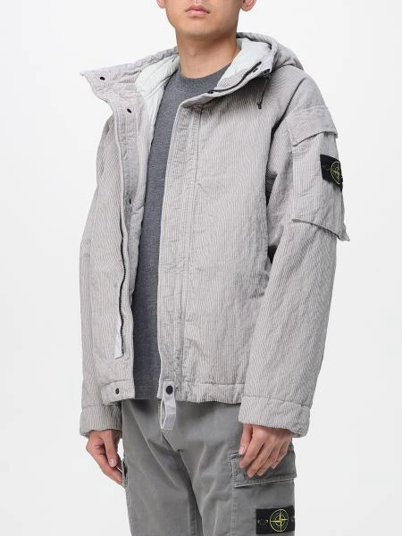 Stone Island Logo Patch Hooded Jacket