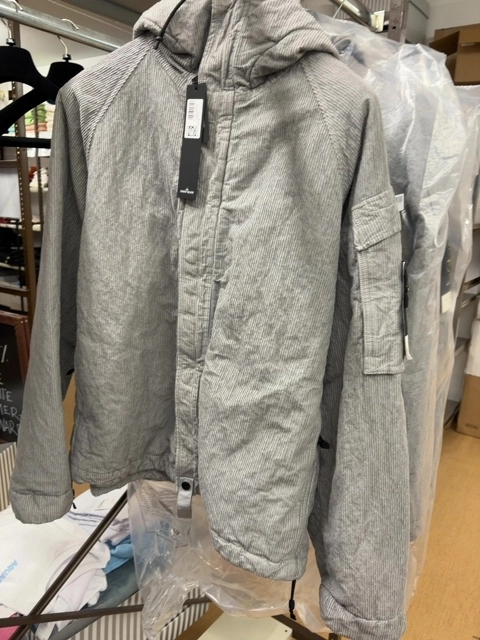 Stone Island Logo Patch Hooded Jacket