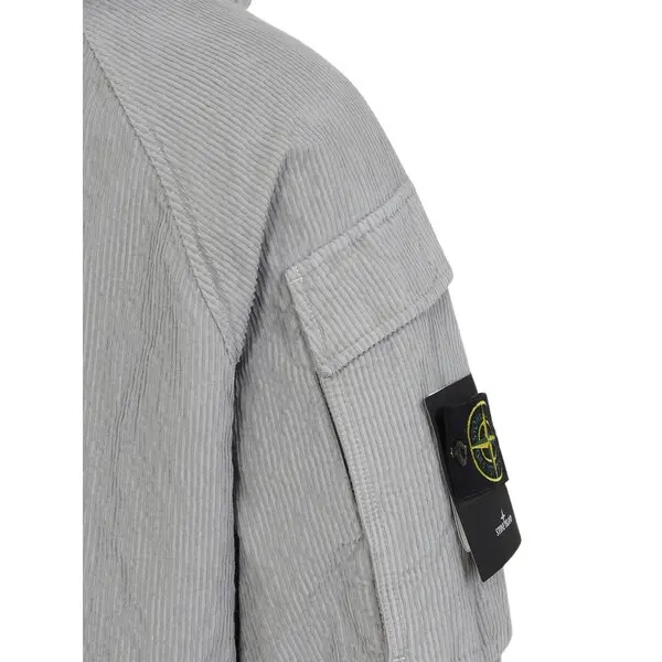 Stone Island Logo Patch Hooded Jacket