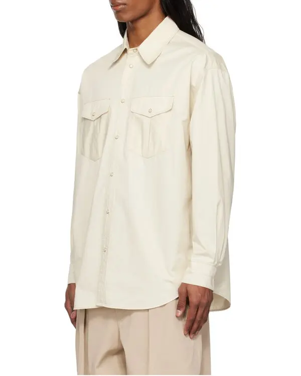 LEMAIRE Curved Hem Shirt