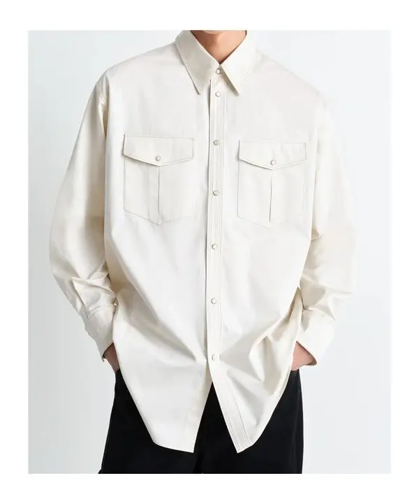LEMAIRE Curved Hem Shirt