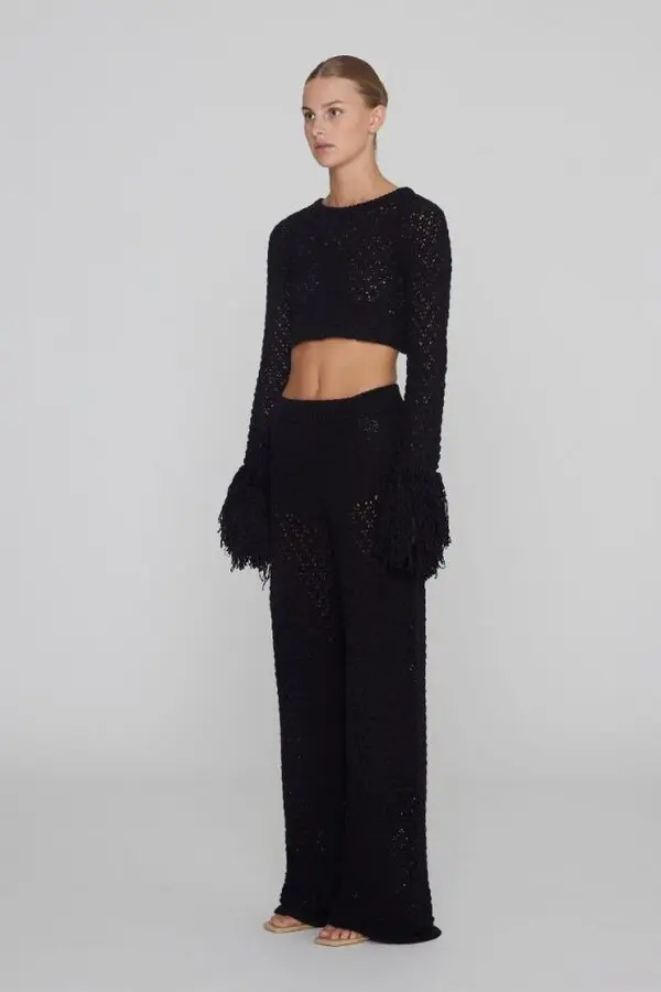ROTATE BY BIRGER CHRISTENSEN Knitted Trousers