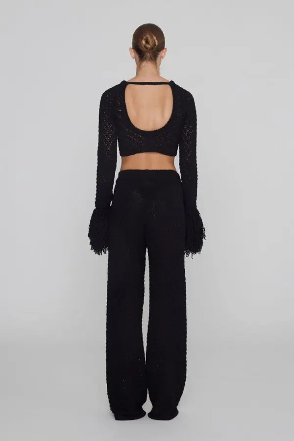 ROTATE BY BIRGER CHRISTENSEN Knitted Trousers