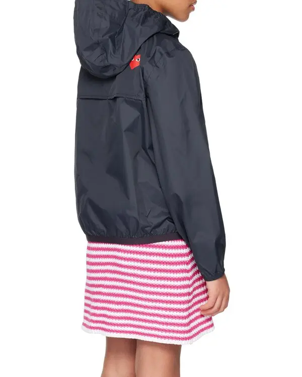 Play Comme Des Garcon X K-way Claude Hooded Rain Jacket