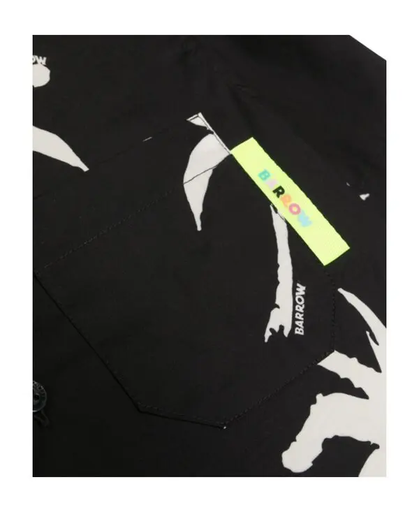 BARROW Palm Tree-print Shirt