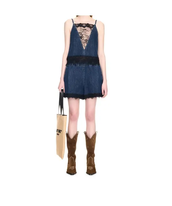 Off-White Lace-detailing Shorts