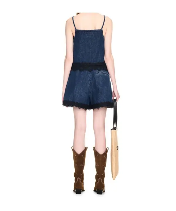 Off-White Lace-detailing Shorts