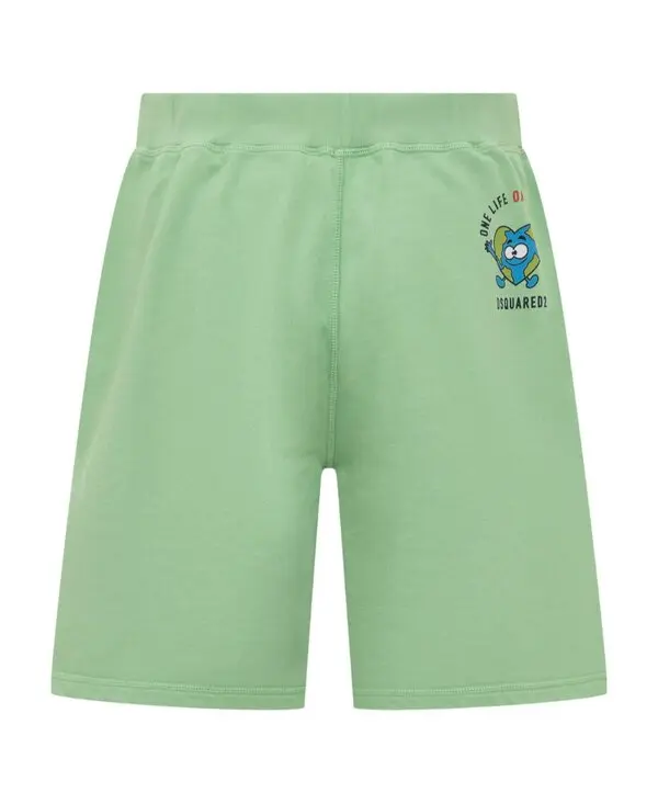 Dsquared2 Logo-print Cotton Shorts