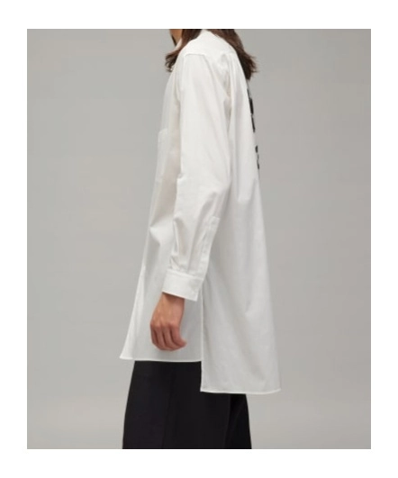 Y3 Graphic-printed Long Shirt