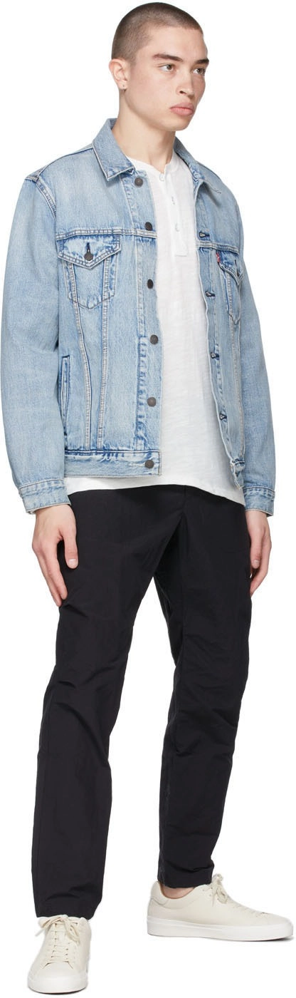 Rag & Bone Round Slit Collar Long-sleeved T-shirt