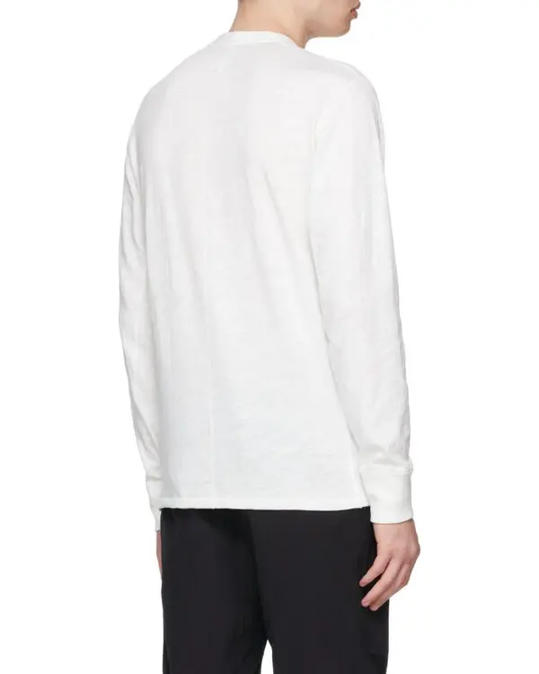 Rag & Bone Round Slit Collar Long-sleeved T-shirt