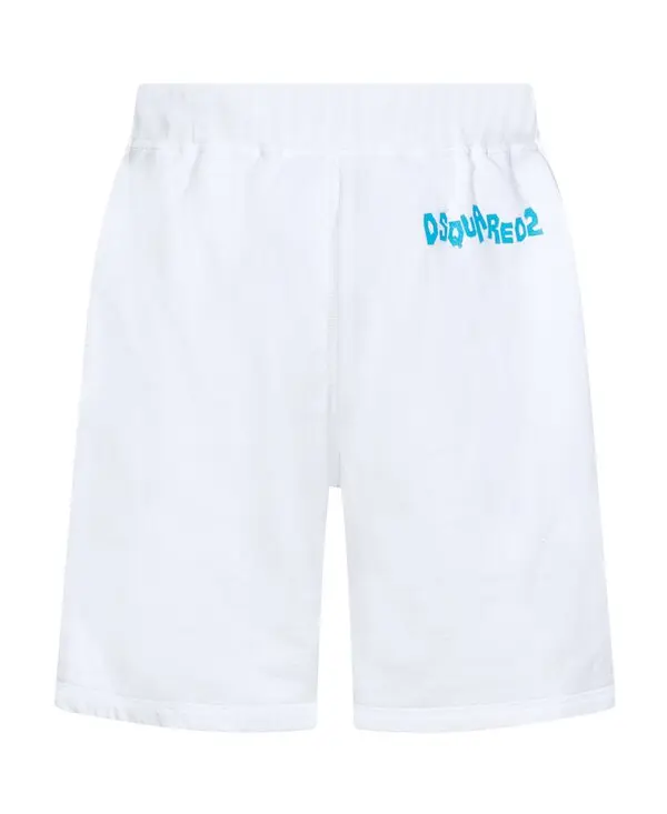 Dsquared2 Logo-print Cotton Shorts