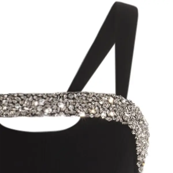 Simkhai Crystal-embellished Corset Top