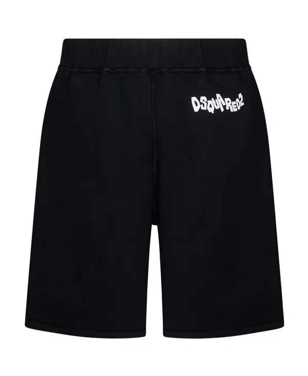 Dsquared2 Logo-print Cotton Shorts