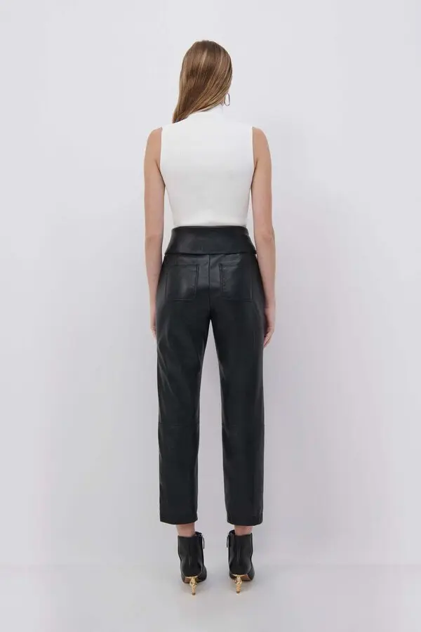 Simkhai Easton Turtleneck Cut Out Top