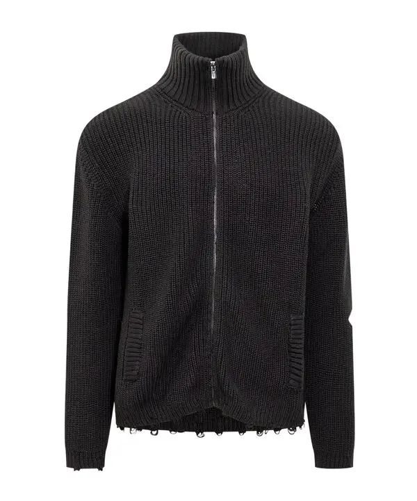 A PAPER KID Knitted Cardigan