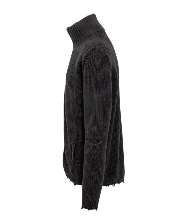 A PAPER KID Knitted Cardigan