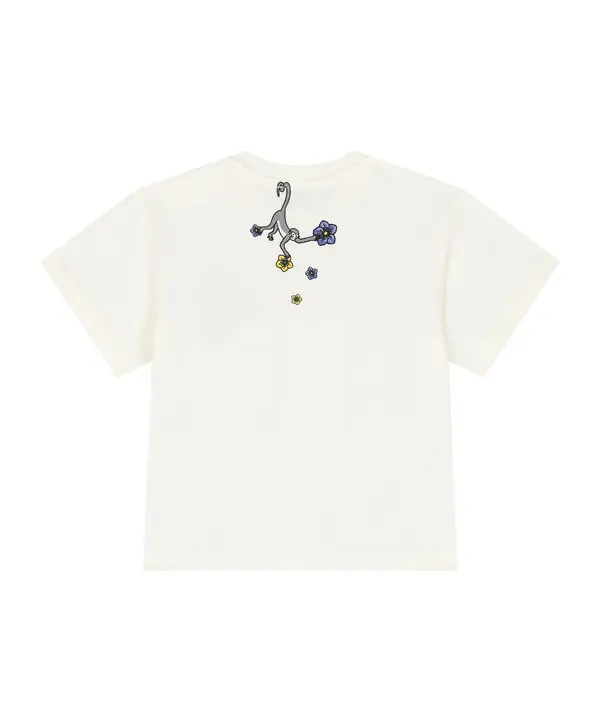 Kenzo Floral Print Organic Cotton T-shirt